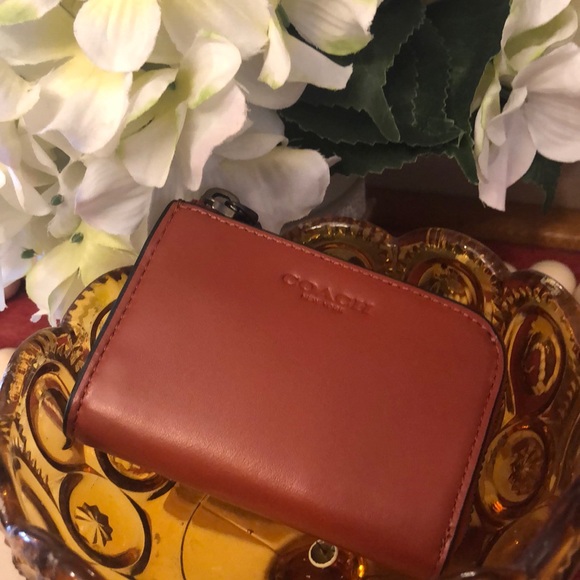 Coach | Accessories | Authentic Nwt Coach Zip Key Holder | Poshmark